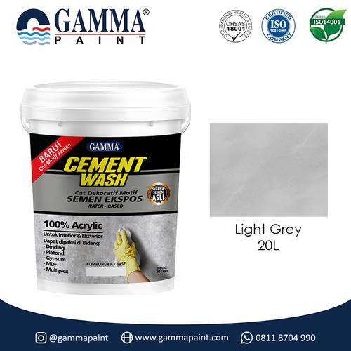 Jual Cement Wash Komponen A - Ukuran 20L - Cat Motif Semen Ekspos ...