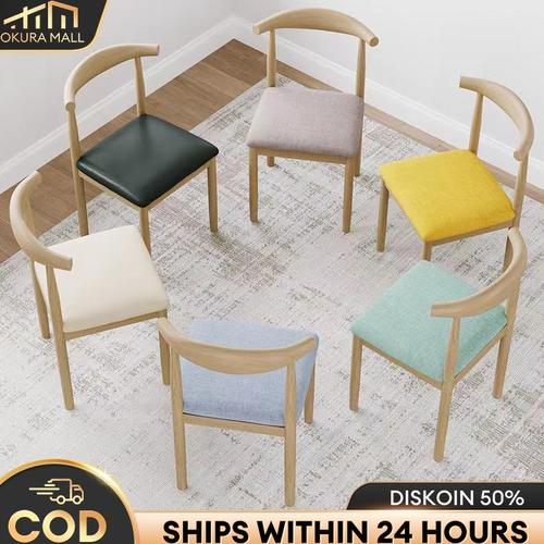 Jual Kursi Makan Kayu Kursi Makan kursi cafe kursi tanduk Kursi Kantor ...