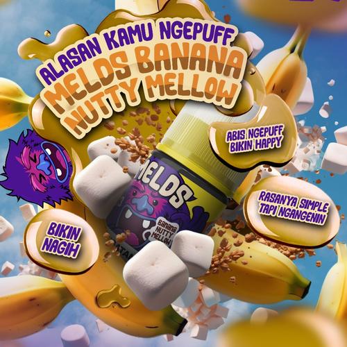 Jual Melds V5 Banana Nutty Mellow 60ML by Union Labs x Steve / Liquid ...
