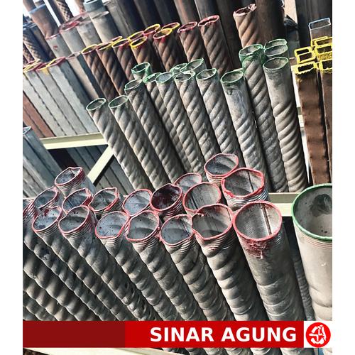 Jual Pipa Galvanis 1 1/2 inch ULIR/PLINTIR x 1,5mm / Pipa ULIR PLINTIR ...