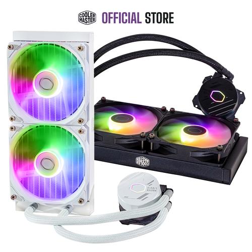 Promo Cooler Master MasterLiquid 240L Core ARGB CPU Liquid Cooler ...