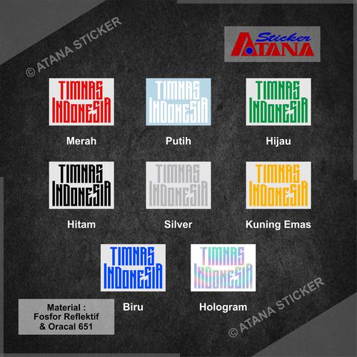 Jual Stiker Cutting Timnas Indonesia Logo Emblem Sepakbola Sepak Bola ...