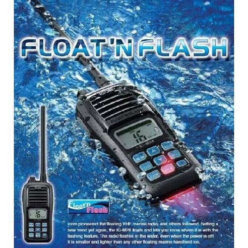 Jual Handy Talkie radio ICOM IC-M24 M 24 VHF Marine Waterproof HT M24 ...