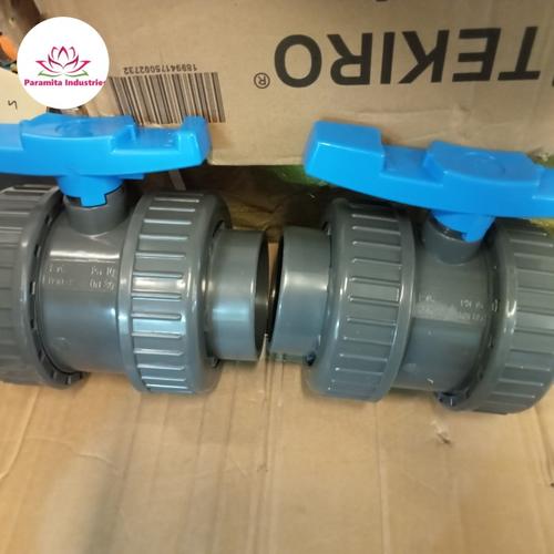 Jual Ball valve watermur PVC 4" inch / Ball valve true union pvc 4 ...