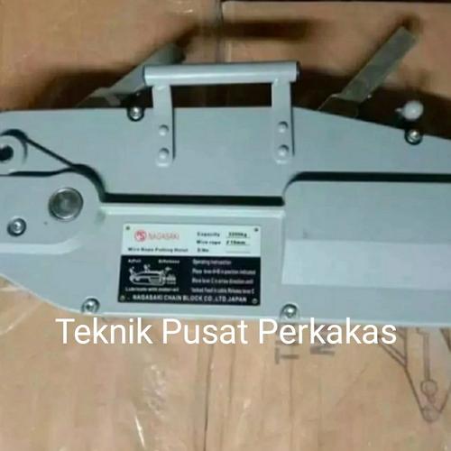 Jual TIRFOR 3200 Kg Tirfor 3.2T NAGASAKI Tirfor 3.2 Ton Plus Sling 2 ...