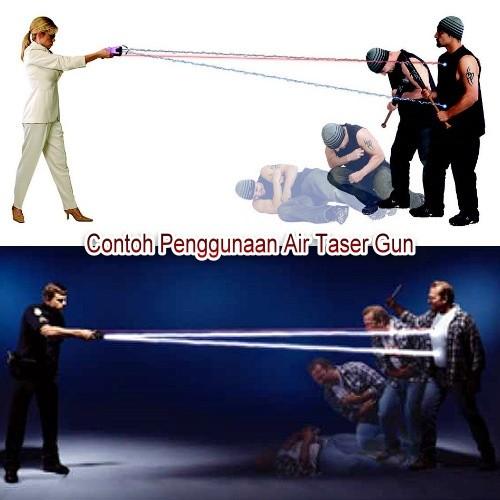 Jual Taser Gun Senjata Tembak Setrum Alat Kejut Listrik jarak jauh ...