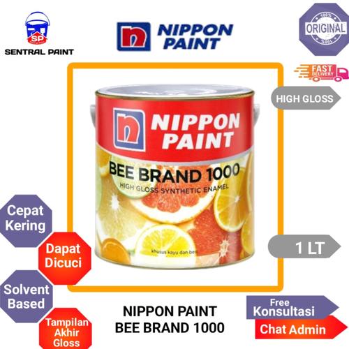 Jual NIPPON BEE BRAND 1000 CAT MINYAK UNTUK KAYU & BESI ALL VARIAN ...