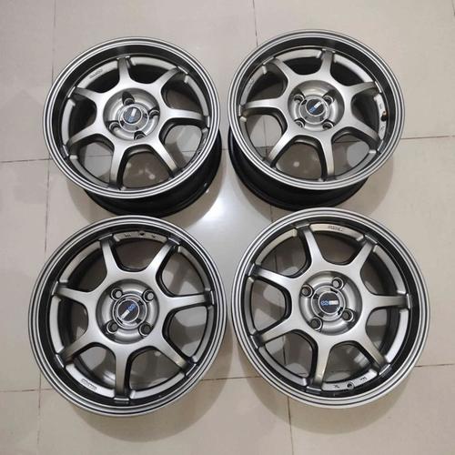 Jual Velg Original Enkei Tuning GT7 R15 4x100 for Jazz Brio Yaris Mazda 2 - Kab. Bekasi ...
