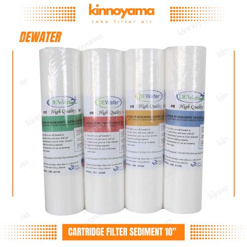 Jual Cartridge Filter Air / PP Sediment Filter 10" - DeWater - Kota ...