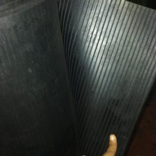 Jual Karpet Karet Garis/Rubber sheet anti slip motif garis tebel 4mm x ...
