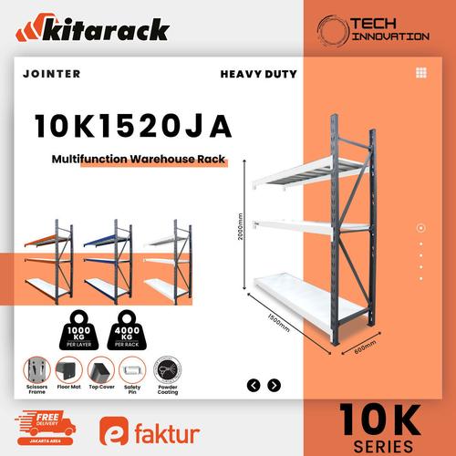 Jual Rak Gudang Light Duty 1 TON / Layer Jointer Rak 150 x 60 x 200cm ...