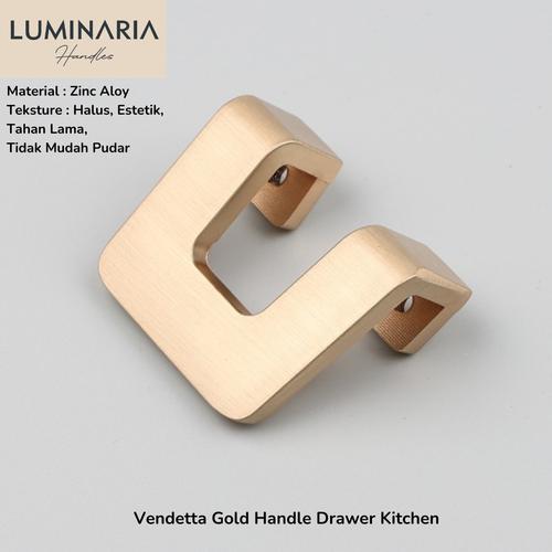 Promo Tarikan Lemari Premium Vendetta Gold Gagang Pintu Laci Knop ...