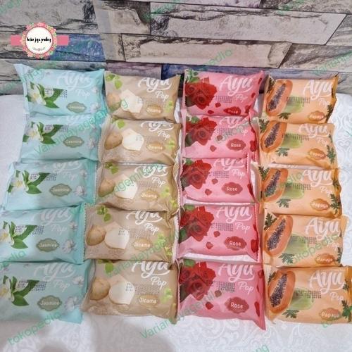 Promo Ayu Pop 65g Sabun Mandi Batang Beauty Jasmine Rose Jicama Pepaya ...