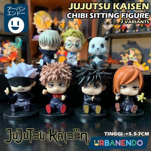 Jual Action Figure Chibi Sitting Jujutsu Kaisen duduk lucu size -+5.5 ...