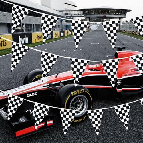 Jual 1pcs Bendera Lomba 10M Balap Segitiga Racing Flag Bendera Start ...