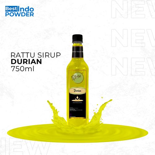 Jual SIRUP DURIAN / SYRUP DURIAN RATTU BEVERAGE 750ml - Kab. Tangerang ...