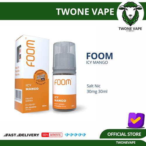 Jual Liquid Foom Icy Mango Salt Nic 30ML by Foom Lab / Yellow Sparks V2 ...