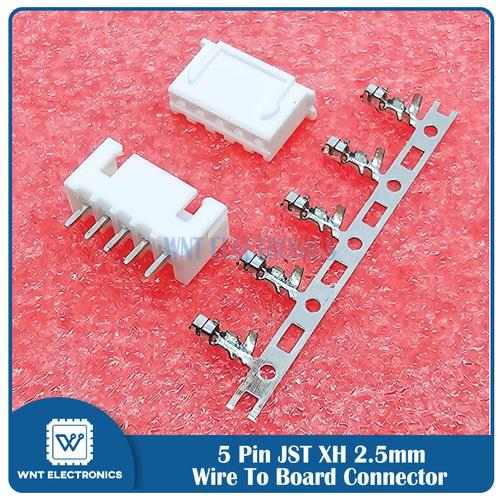 Jual Connector Konektor Header 5 Pin 5P JST XH 2.5 mm Lurus Set - Kota ...