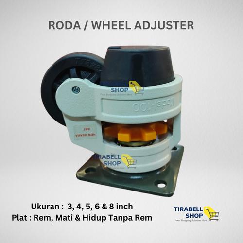 Jual Roda / Wheel Adjuster 3 inch Model 4 inch - Jakarta Barat ...