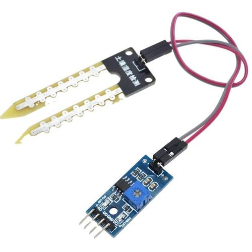 Jual MODULE SENSOR KELEMBABAN TANAH SOIL MOISTURE SENSOR HUMIDITY ...