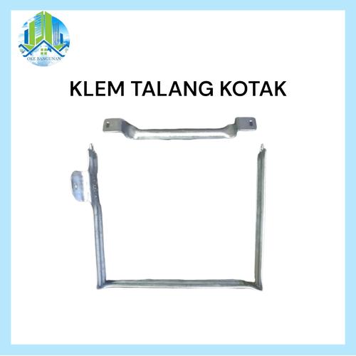 Jual gantungan talang air kotak / bracket talang / klem clem talang air ...