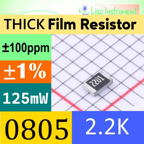 Jual SMD 2.2K Ohm 2K2 Resistor 0805 1% SMT - Kota Depok - Lisu ...