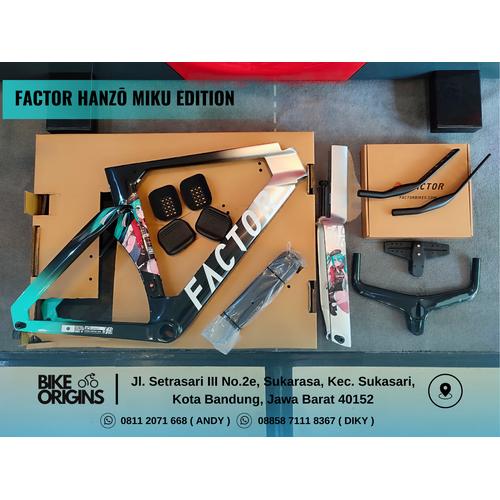 Jual FACTOR HANZO Team UKYO MIKU EDITION - Time Trial Bike Frameset - M ...