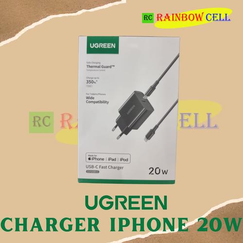 Jual Ugreen Charger Iphone Lightning MFI PD Type-c Fast Charging 20w ...