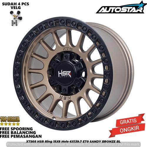 Jual velg hsr wheel ring 15 cocok buat mobil pajero fortuner humer ...