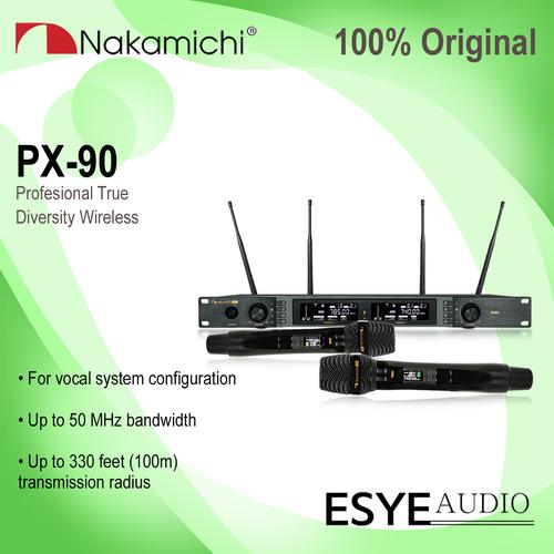 Promo Nakamichi PX90 Professional Wireless Microphone Cicil 0% 3x - Jakarta Pusat - Esye Audio ...