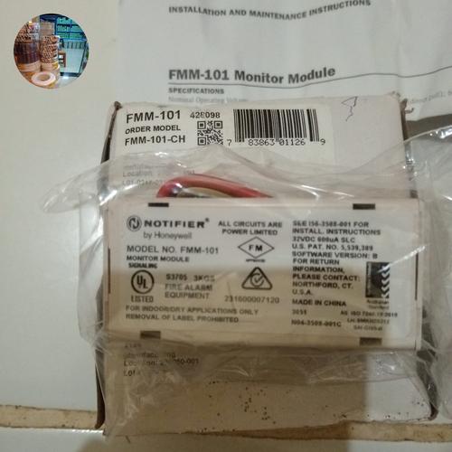 Jual FMM-101 MINI MONITOR MODULE NOTIFIER FMM101 ORIGINAL - Jakarta ...