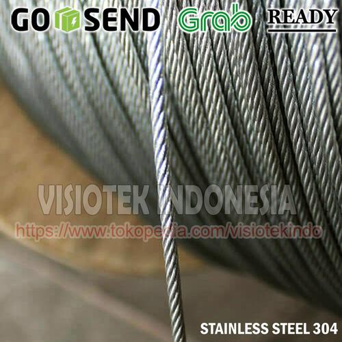 Jual Kawat Sling Stainless Steel 304 Wire Rope Seling Tower 6mm - Kota Bekasi - VISIOTEK ...