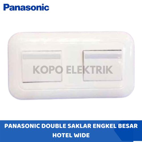 Jual Panasonic Double Saklar Engkel Besar Hotel Inbow Tanam Wide - Kab ...