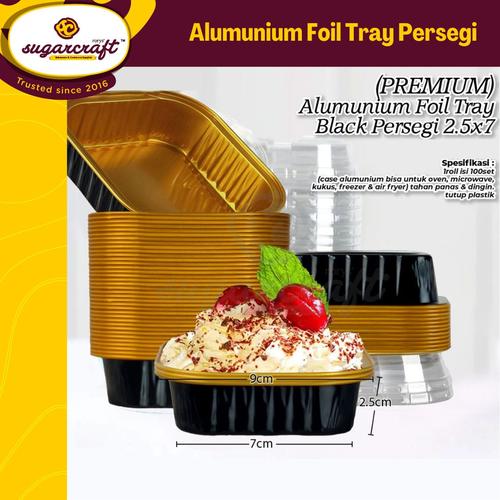 Jual Alumunium foil tray dengan tutup mika untuk kue dan makanan ...