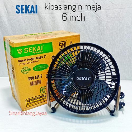 Jual SEKAI kipas Angin Meja mini 6 inch 615S Kipas Angin Duduk Mini 6 ...