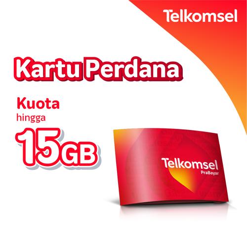 Jual Kartu Perdana Telkomsel Prabayar - Kuota Hingga 15 GB / 30 Hari ...