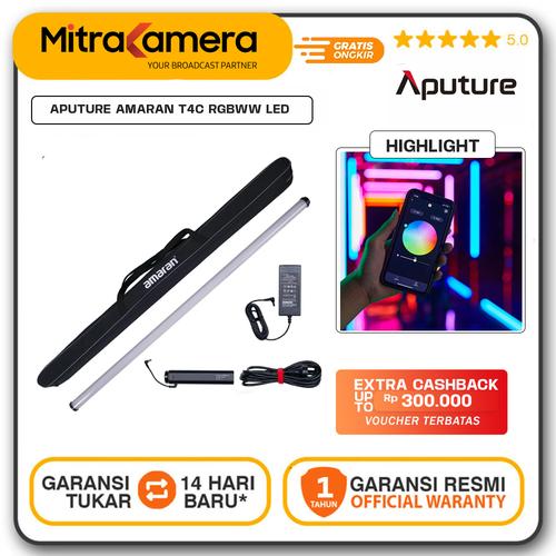 Promo Aputure Amaran T4C RGBWW LED Tube Light 40W Cicil 0% 3x - Jakarta ...