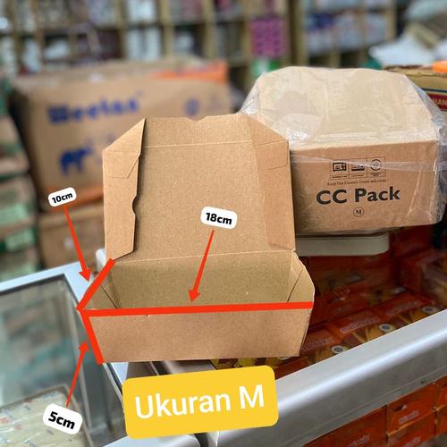 Jual Lunch Box Craft merk CC Pack sudah laminasi dalam isi 50pcs per ...