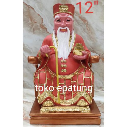 Jual patung datuk rupang datuk / natuk / haji - merah - fiber - 12 inch ...