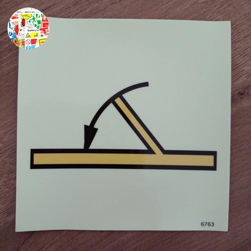 Jual 336763 FIRE CONT SYMBOL 150 X 150 MM, B CLASS SELF CLOSING FIRE ...