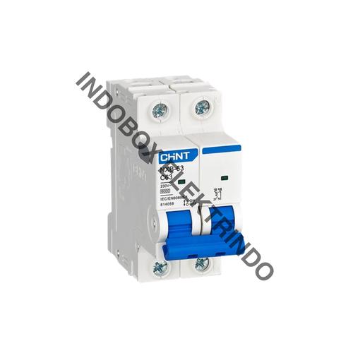 Jual MCB CHINT NXB-63 2P (1A / 2A / 4A / 6A / 10A / 16A / 20A / 25A / 32A / 40A / 50A / 63A) 6kA ...