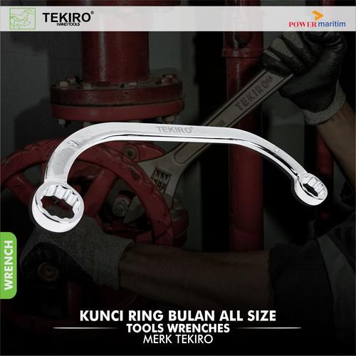 Jual Kunci Ring Bulan Merk Tekiro Obstruction Wrench Ori Semua Ukuran - OB0226 10x12 - Kota ...