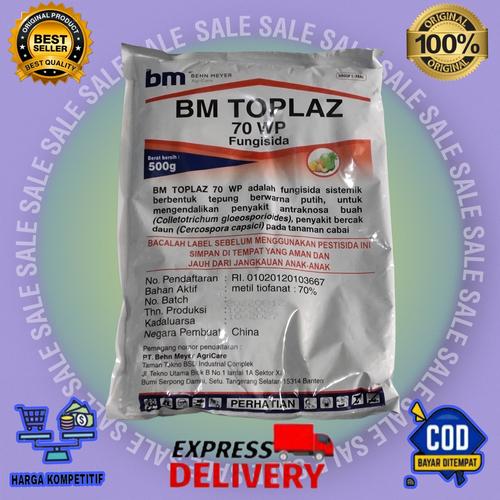 Jual Fungisida Sistemik BM Toplaz 70 WP Kemasan 500 gram - Kab ...