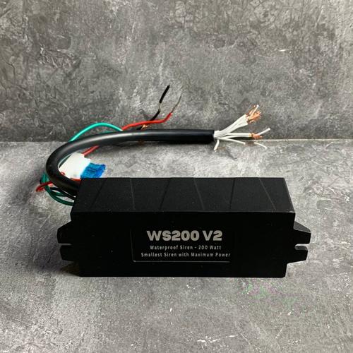Jual WS200 Waterproof siren switch 200 watt sirine motor alternatif wpa ...
