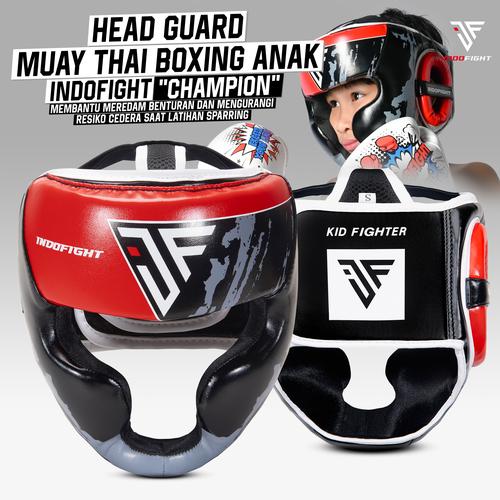 Jual Head Guard Boxing Anak Indofight Helm Tinju Pelindung Kepala ...