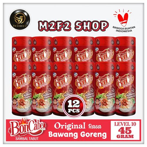 Jual BonCabe Level 10 Sambal Tabur Original Rasa Barang Goreng Botol ...