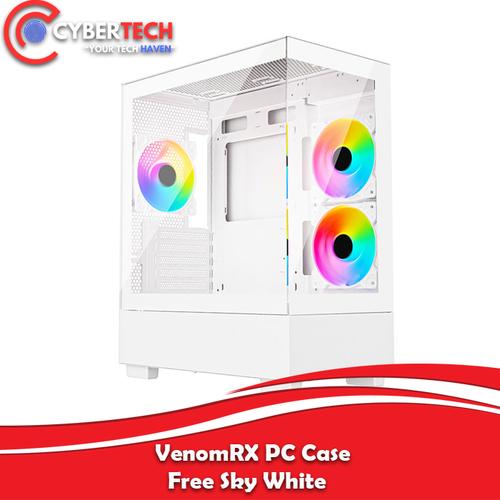 Jual VenomRX PC Case Free Sky White Mid Tower MICRO-ATX Board - Kota ...