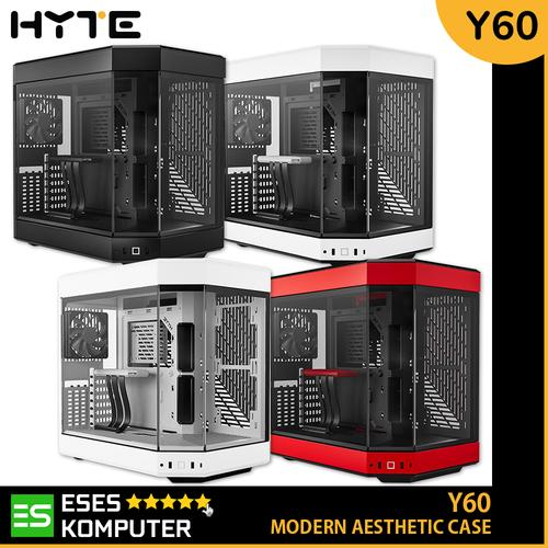 Promo Case HYTE Y60 Modern Aesthetic Dual Chamber Panoramic Tempered ...