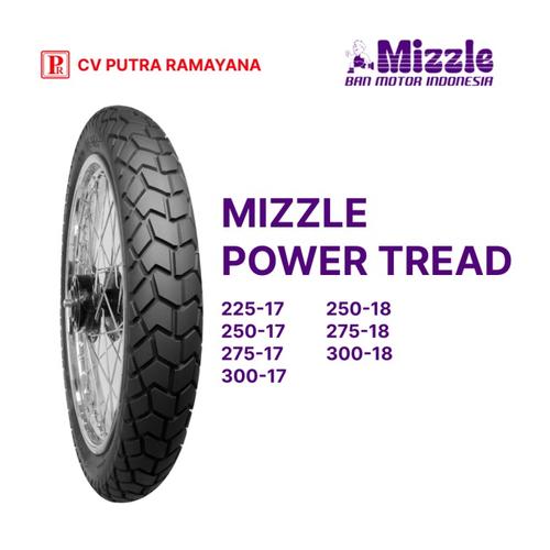 Jual Ban Motor Mizzle Power Tread 250-18 275-18 300-18 Tubetype - Kab ...