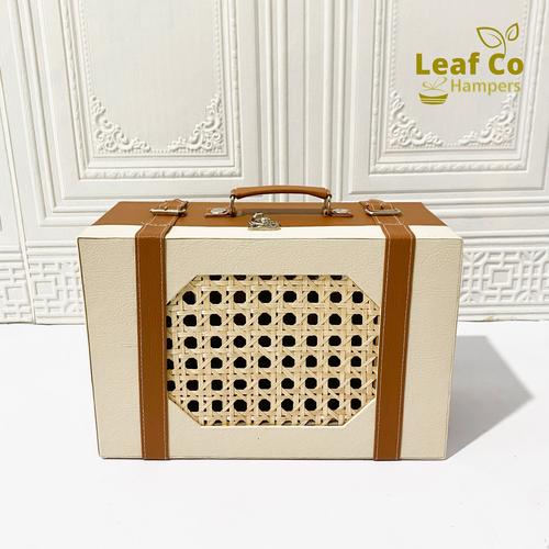 Promo Leaf Co - Tas Hard Box Koper Kotak Antik Anyaman Bambu Tempat ...